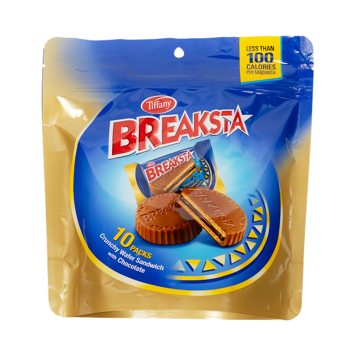 Tiffany Breaksta 10 Packs Chocolate Wafer Biscuits – Candy Land